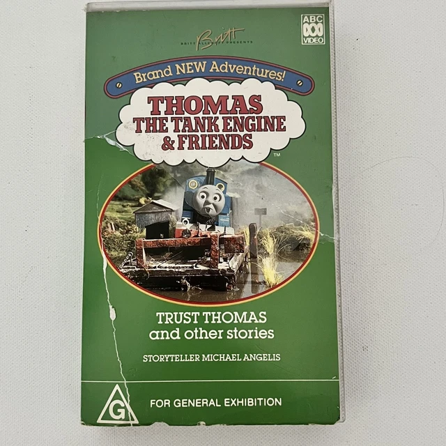 THOMAS THE TANK Engine & Friends (VHS, 1991) Trust Thomas ABC Video $10 ...