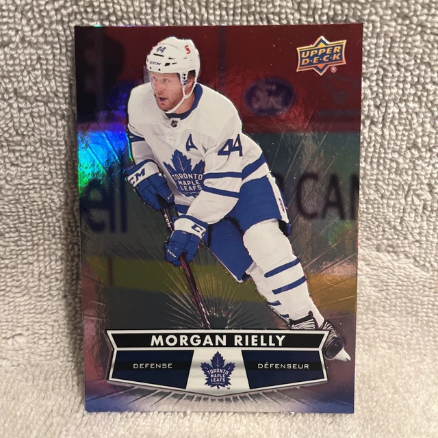MORGAN RIELLY 2021-22 Upper Deck Tim Hortons Hockey #44 Toronto Maple ...