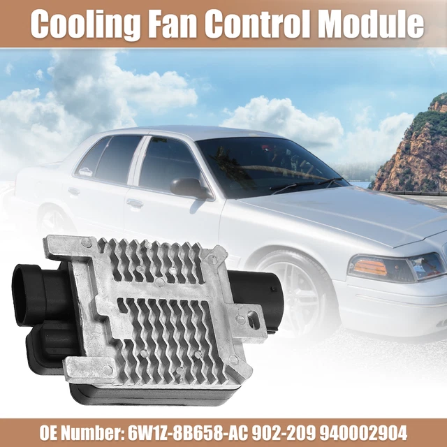 RADIATOR COOLING FAN Control Module Relay for Lincoln Town Car Replace ...