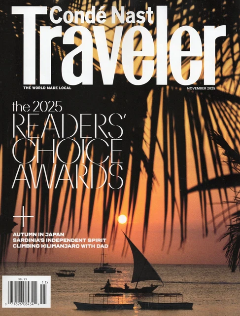 CONDE NAST TRAVELER Magazine - November 2022 Readers Choice Awards - No ...