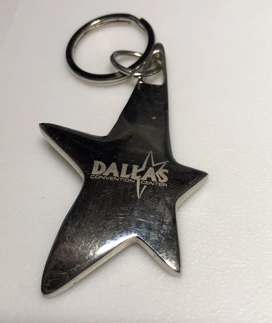 VINTAGE DALLAS TEXAS Convention Center Event Conference Venue Keychain ...