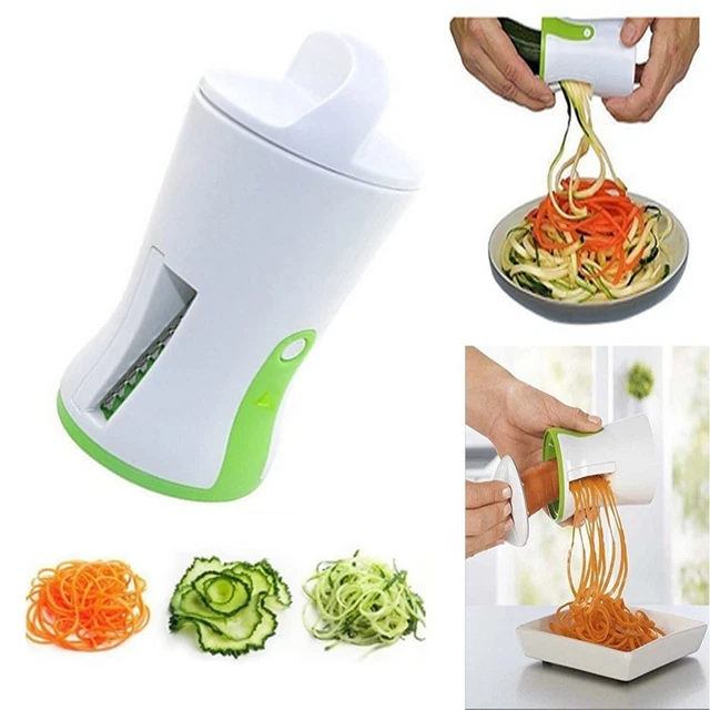 1 PC SPIRAL Funnel Vegetable Grater ABS Stainless Steel Carrot ...