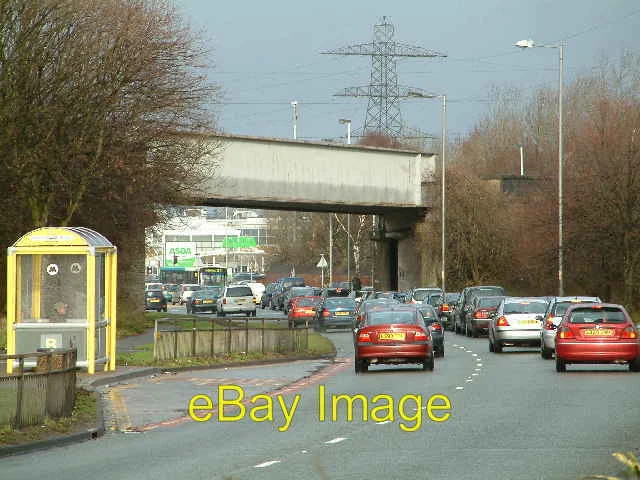 PHOTO 6X4 BRIDGE over the A59 Aintree Liverpool to Ormskirk railway ...