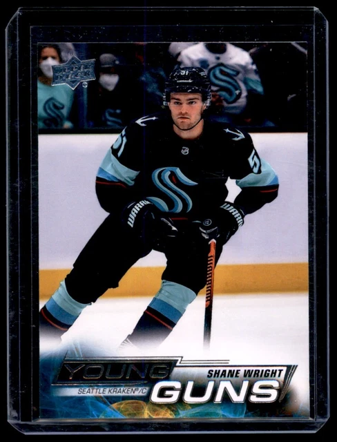 SHANE WRIGHT 2022-23 Upper Deck Young Guns (PhRa) #475 Seattle Kraken ...