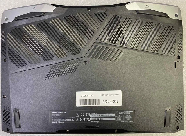 GENUINE ACER PREDATOR Helios PH315-54 Bottom Base Cover Bottom Case ...