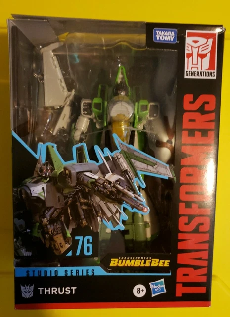 HASBRO THRUST TRANSFORMERS Studio Series 76 Voyager Bumblebee film 6,5 ...
