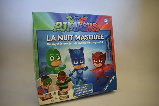 PJ MASKS LA nuit masquée Edition Ravensburger jeu de société jeux ...