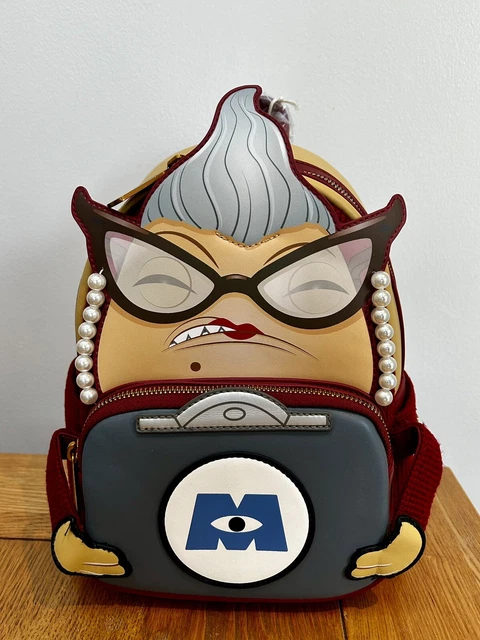 DISNEY PIXAR MONSTERS Inc Roz Loungefly Backpack Bag Rare BNWT £185.00 ...