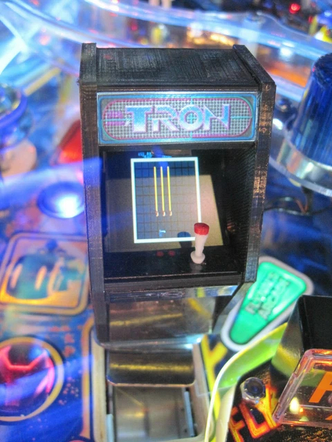 FLIPPER MODDING,TRON ARCADE Mod. Tron Arcade Flipper Mod,Pinball Tron ...