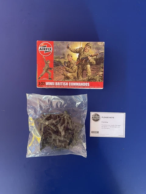 AIRFIX TOY SOLDIERS Boxed British Commandos 1/32 Scale WW2. £14.99 ...
