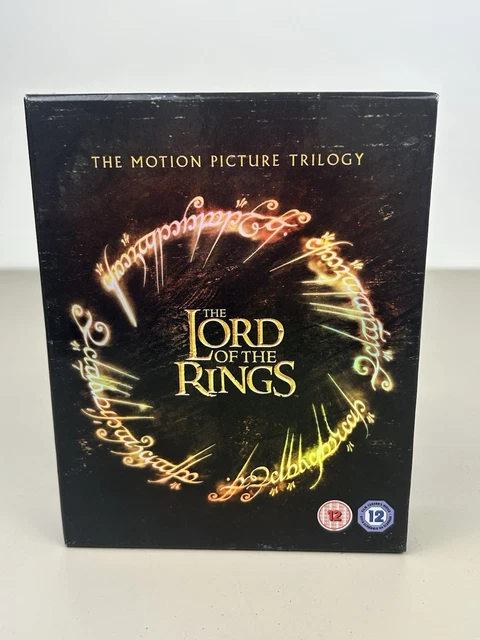 THE LORD OF The Rings The Motion Picture Trilogy Collection Blue-Ray ...