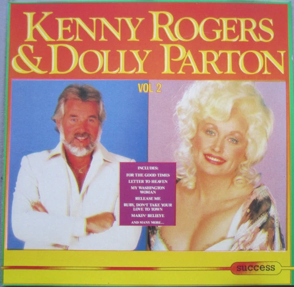 KENNY ROGERS & Dolly Parton Kenny Rogers & Dolly Parton - Vol. 2 - CD ...