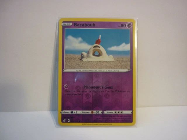 POKEMON 81/192 Bacabouh Reverse Epee et Bouclier 2 EB02 VF Francais EUR ...