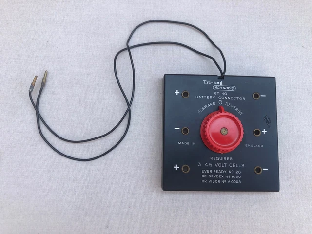 TRIANG RT.40 TRAIN Set Battery Connector Speed Controller Good ...