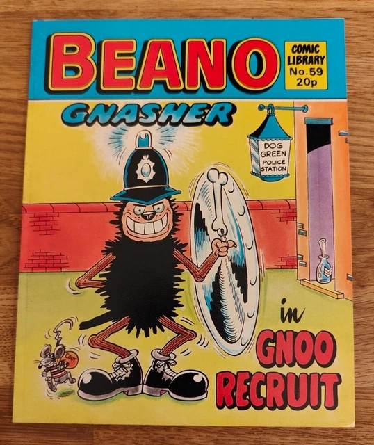 COMIC - CLASSIC British Comic Digest Beano No #59 Gnasher In Gnoo ...