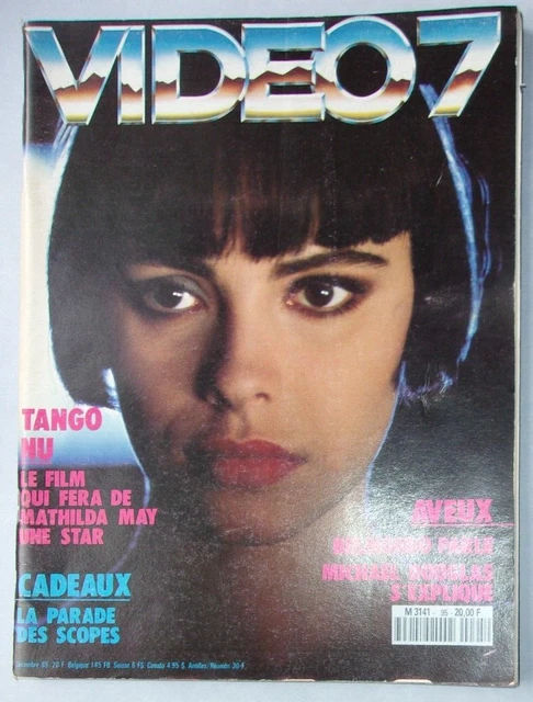 VIDEO 7 N°95 : Mathilda May-Belmondo-Traci Lords-Vanessa Paradis-Cahier ...