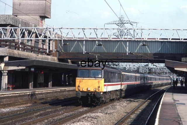 35MM RAILWAY SLIDE - BR Electric Loco Class 87. 87010 @ Stafford £2.99 ...