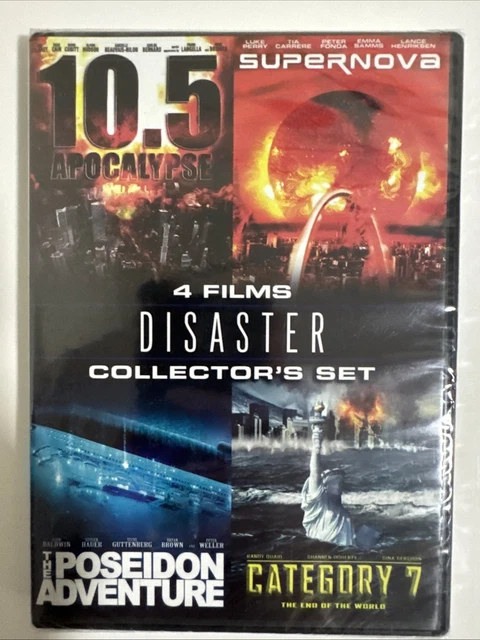 DISASTER COLLECTOR'S SET: 4 Films (DVD, NEW) 10.5 Apocalypse, Supernova ...