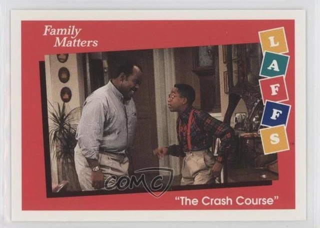 1991 IMPEL LAFFS Family Matters The Crash Course #47 0os7 £1.49 ...