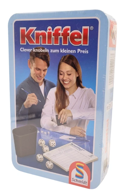 KNIFFEL WÜRFELSPIEL KLASSIKER Schmidt Spiele Clever knobeln ...