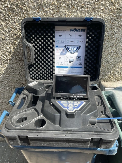 WOHLER VIS 350 Inspection Camera Plumbing / Drainage £600.00 - PicClick UK
