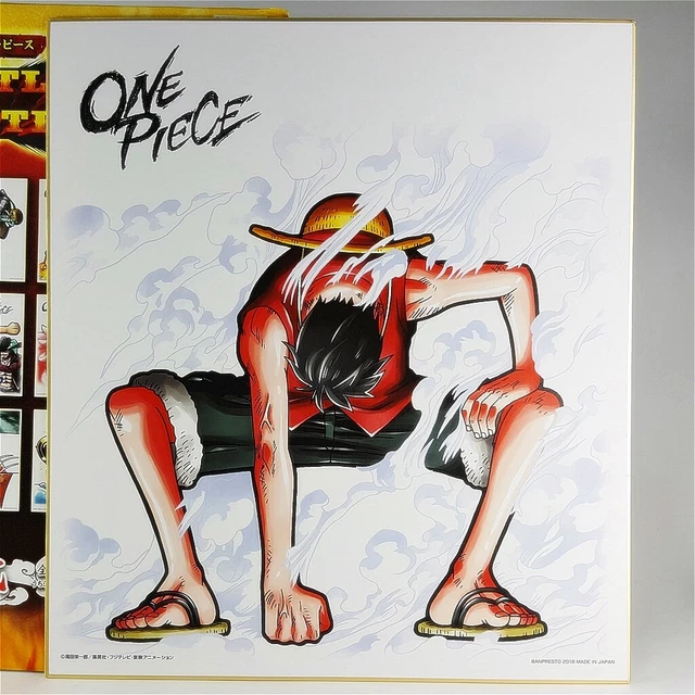 ONE PIECE MONKEY D Luffy Shikishi Board Battle Selection BP Ichiban ...