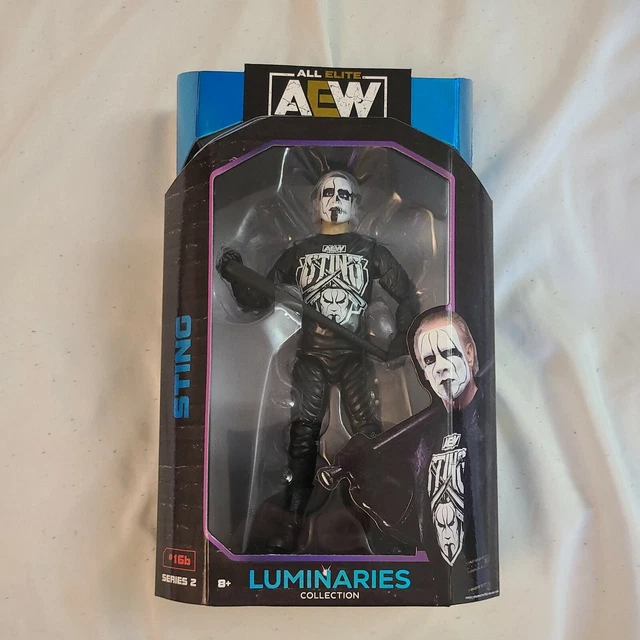 FIGURINE JAZWARES AEW Collection Unmatched Series 2 Luminaires Sting Wrestling Wwe EUR 20,06 ...