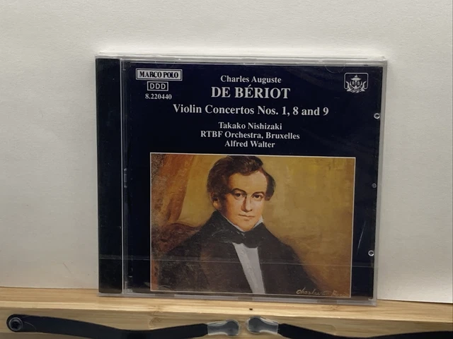 DE BERIOT : Concertos pour violon 1,8,9 ; CD Takako Nishizaki Marco ...