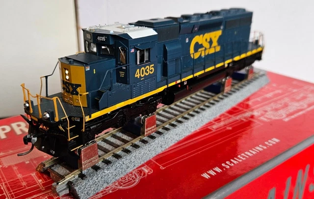 SCALETRAINS SXT30477 HO CSX 4035 EMD SD40-3 YN3 Scheme with DCC (Not Sound) EUR 126,83 - PicClick IT