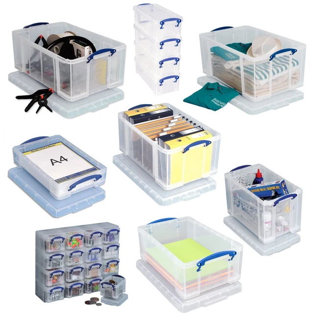 REALLY USEFUL BOXES In Size Option 3L 4L 9L 12L 18L 24L 35L 48L 64L 84L ...