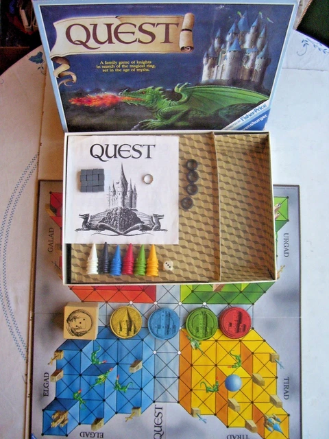 QUEST, BOARD GAME By Ravensburger (1984) $36.79 - PicClick CA