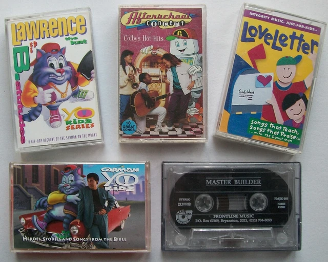 KIDS PRAISE CHRISTIAN Music Cassette Bundle: Carman Yo Kidz, Donut Man ...