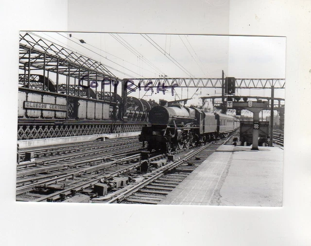 RAIL PHOTO LMS 460 45698 Glasgow Central station CR £2.69 - PicClick UK