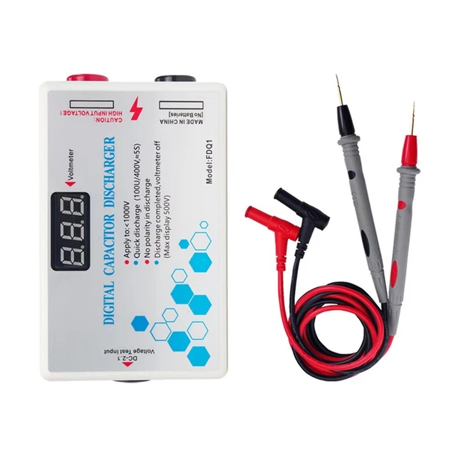 DIGITAL CAPACITOR DISCHARGER Fast High Voltage Discharge Technology ...