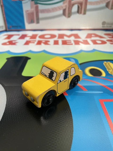 THOMAS & FRIENDS Wooden Railway Sir Topham Hatt’s Yellow Car 92/93 1st ...