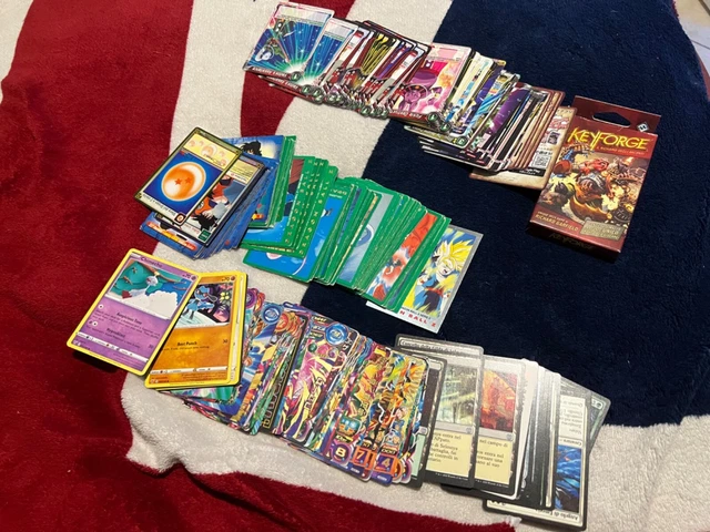LOTTO DRAGON BALL z Pokémon magic keyforge deck serie varie card game ...