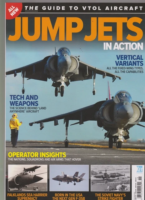 GUIDE TO VTOL Aircraft Magazine Key Publishing 2025 Jump Jets In Action ...