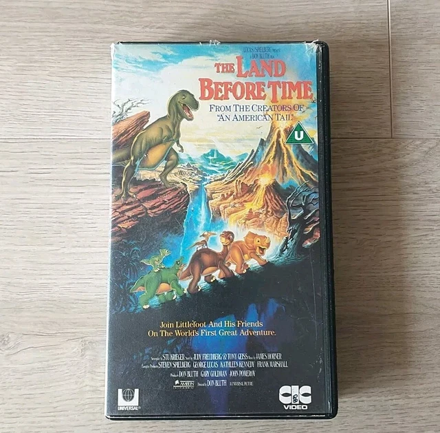 THE LAND BEFORE Time - VHS Video Tape - Vintage 1988 £4.95 - PicClick UK