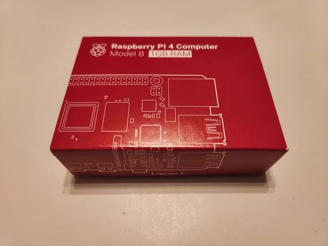 RASPBERRY PI 4 Model B 1GB RAM Quad core 64-bit 1.5GHz $66.00 - PicClick