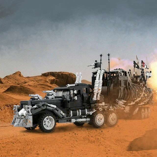 BUILDMOC MAD MAX The War Rig Model 3323 Bricks $470.74 - PicClick AU