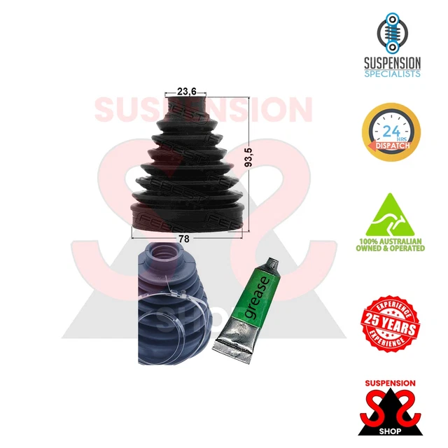 WHEEL SIDE BELLOW Boot, Drive Shaft Suit TOYOTA Corolla 1.8 (ZZE122 ...