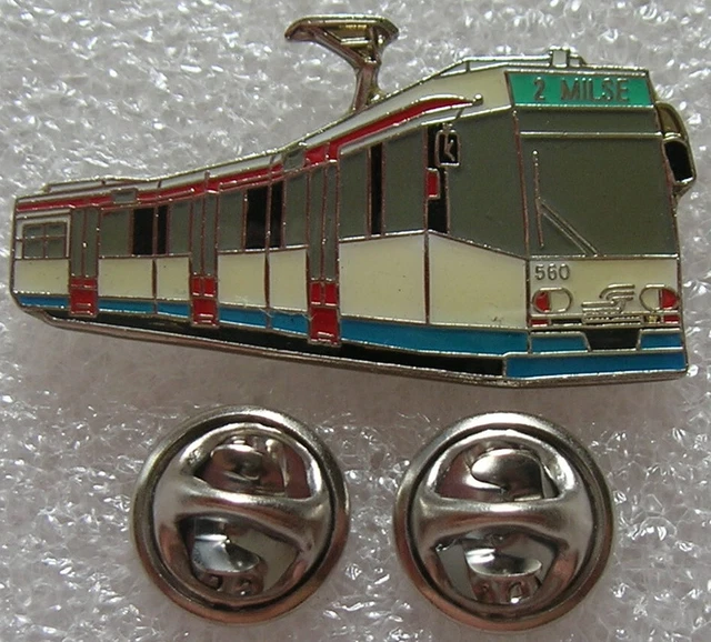 PIN STRASSENBAHN BIELEFELD Zielschild Milse Stadtbahn Tram Zug Lok Art ...