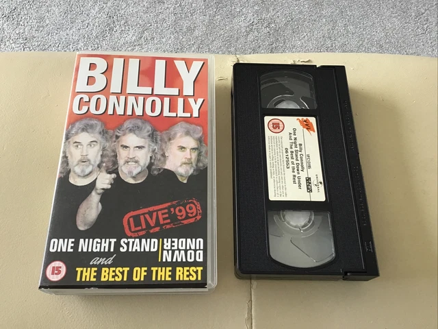BILLY CONNOLLY LIVE 99 - VHS Video Cassette Tape VGC £7.49 - PicClick UK