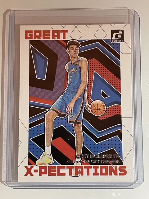 2022-23 PANINI DONRUSS Chet Holmgren Great Expectations insert recrue ...