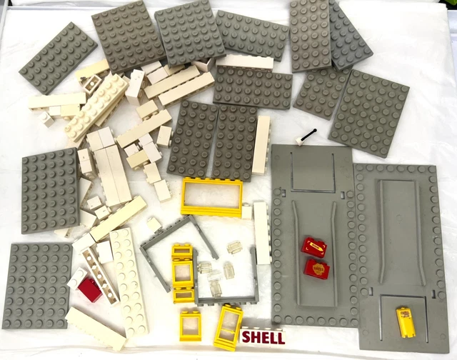 LEGO EXTREMELY RARE Vintage Shell Service Station Parts Collectors Not ...