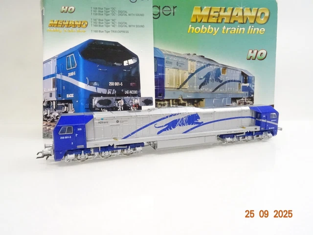 MEHANO H0 DIESELLOK 250 001-5 ADtranz Blue Tiger in OVP JL3168 EUR 139 ...