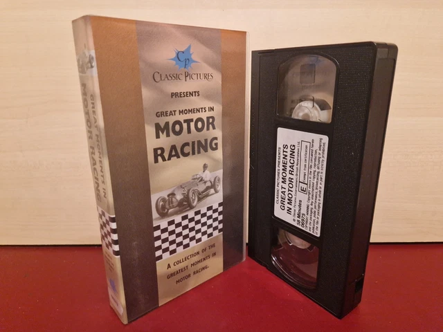 GREAT MOMENTS I n Motor Racing - Motorsport - PAL VHS Video Tape (A167 ...
