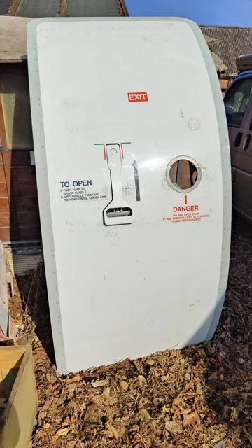 AIRBUS A320 AIRCRAFT Left Rear Passenger Door Only No Internal Panel Or ...