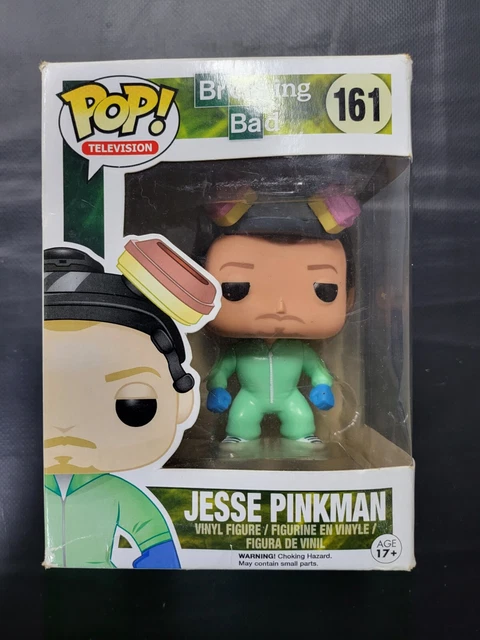 FUNKO POP TELEVISION Breaking Bad #161 Jesse Pinkman (Hazmat Green) Pop ...
