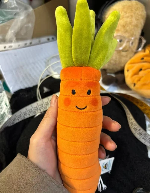 JELLYCAT VIVACIOUS VEGETABLE: Carrot New Product with Label and Dust ...
